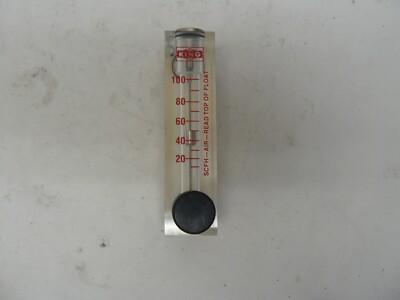 Flow Meters - Scfh Air Flow Meter