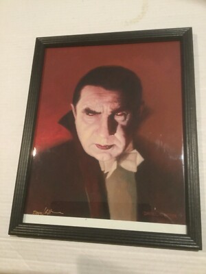 Daniel R. Horne Dracula Vampire Framed Photo Print SIGNED | eBay