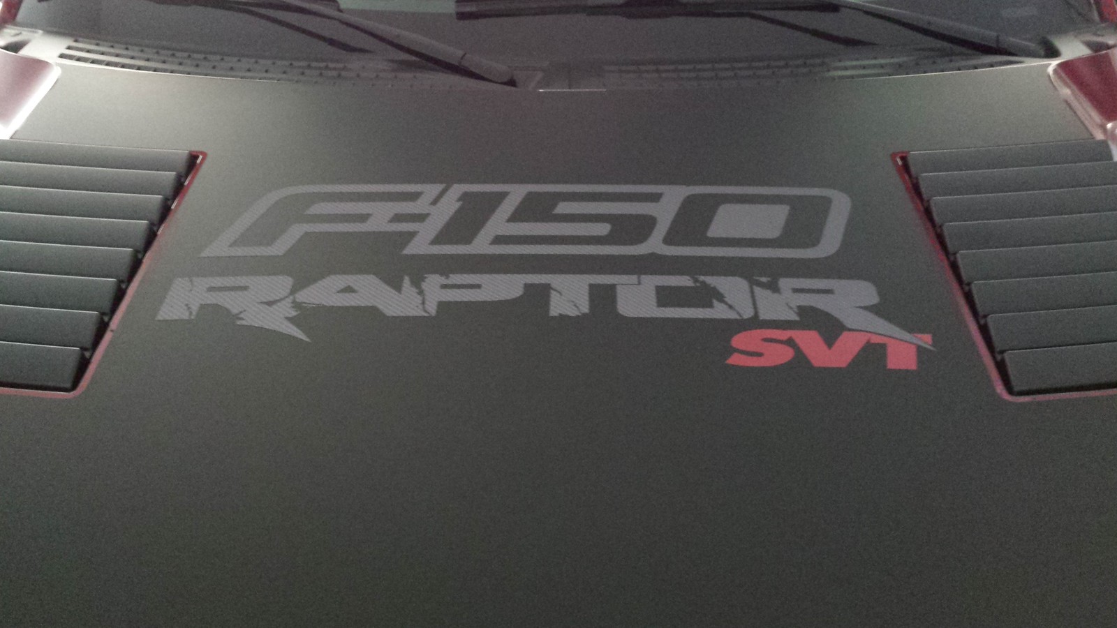 2010-2014 Ford Raptor Hood Graphics Similar To Stock Decals Vinyl ...