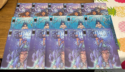 10 Copies / FATHOM #1 / 1998 / Michael Turner / Image / WAREHOUSE FIND / $34.95 | eBay