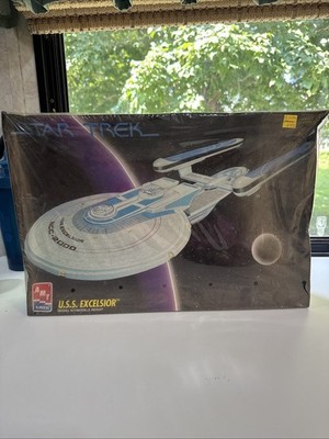 Star Trek U.S.S. Excelsior AMT ERTL model kit 1994 6630 | eBay