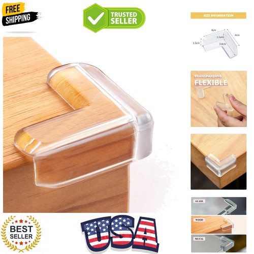 12 Pack Table Corners, Corner Guards, Clear Corner Protectors, Corner ...