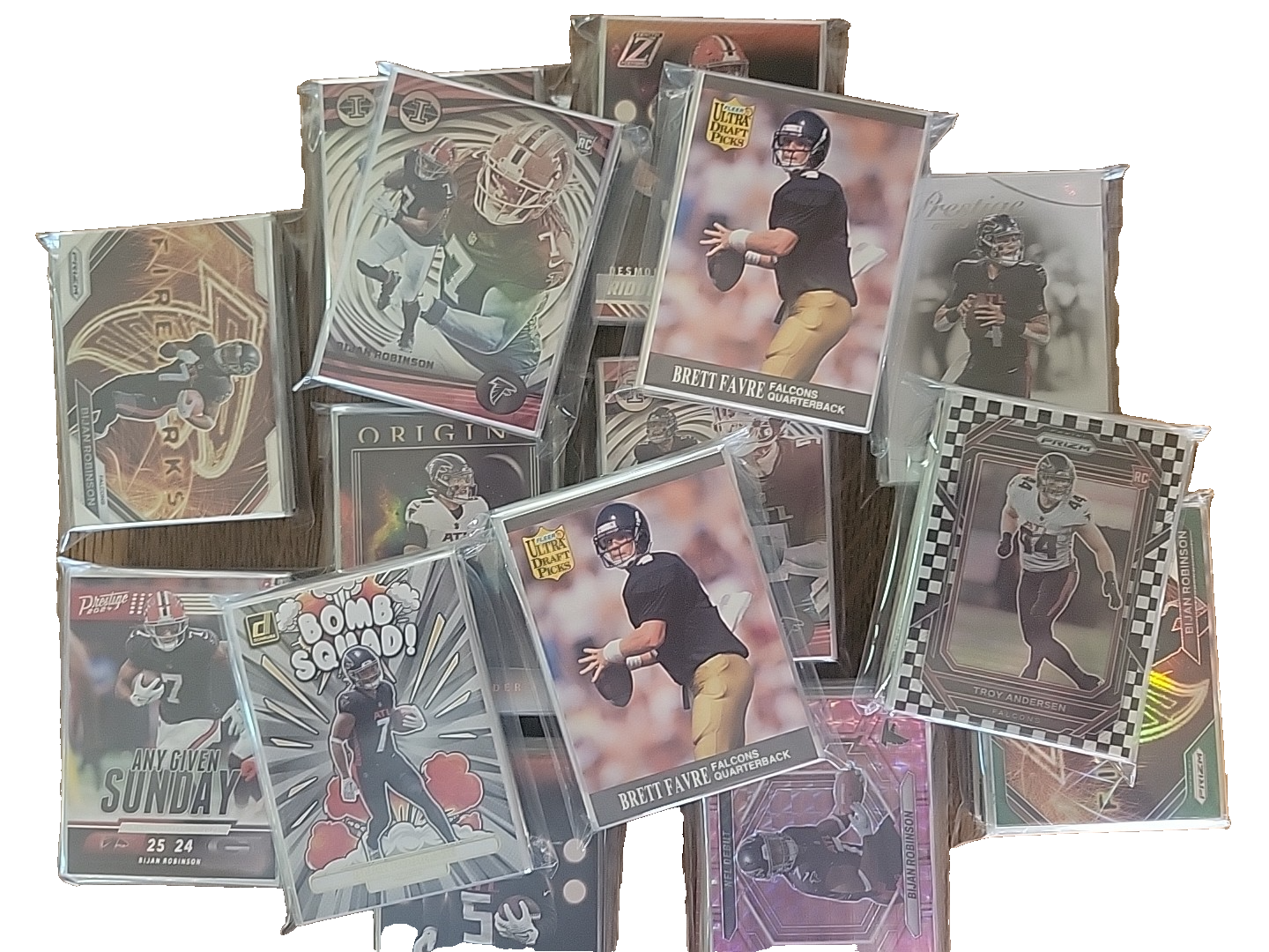 Atlanta Falcons 35 random card lot set | eBay