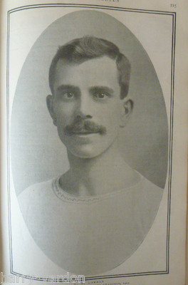 G E Larner Race Walking Champion Antique Book Plate Photo Famous ...