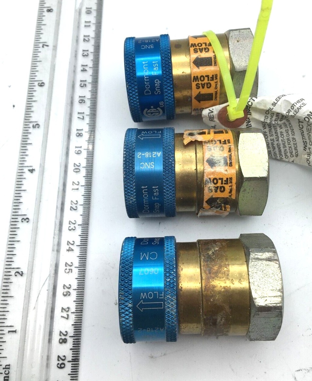 Dormont Lot of 3 Snap Fast Coupler Fitting 1/2 PSIG A216-2 New | eBay