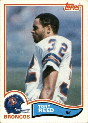 1982 Topps Tony Reed #86 Football DNA Games | eBay