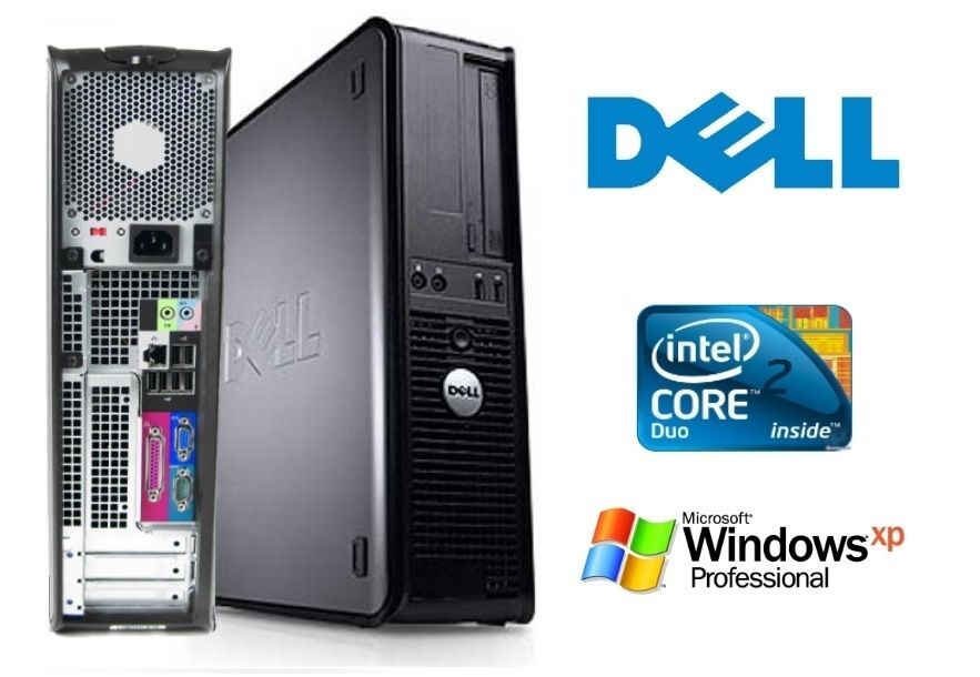 Dell Windows XP SP3 Desktop Computer 32-Bit RS232 Serial and Parallel ...