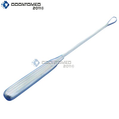 Sims Uterine Curettes # 4 Sharp Blade Round Handle OB/GYN Surgical ...