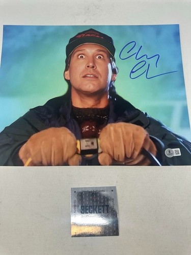Chevy Chase Clark Griswold Christmas Vacation Signed Autograph 11x14 ...