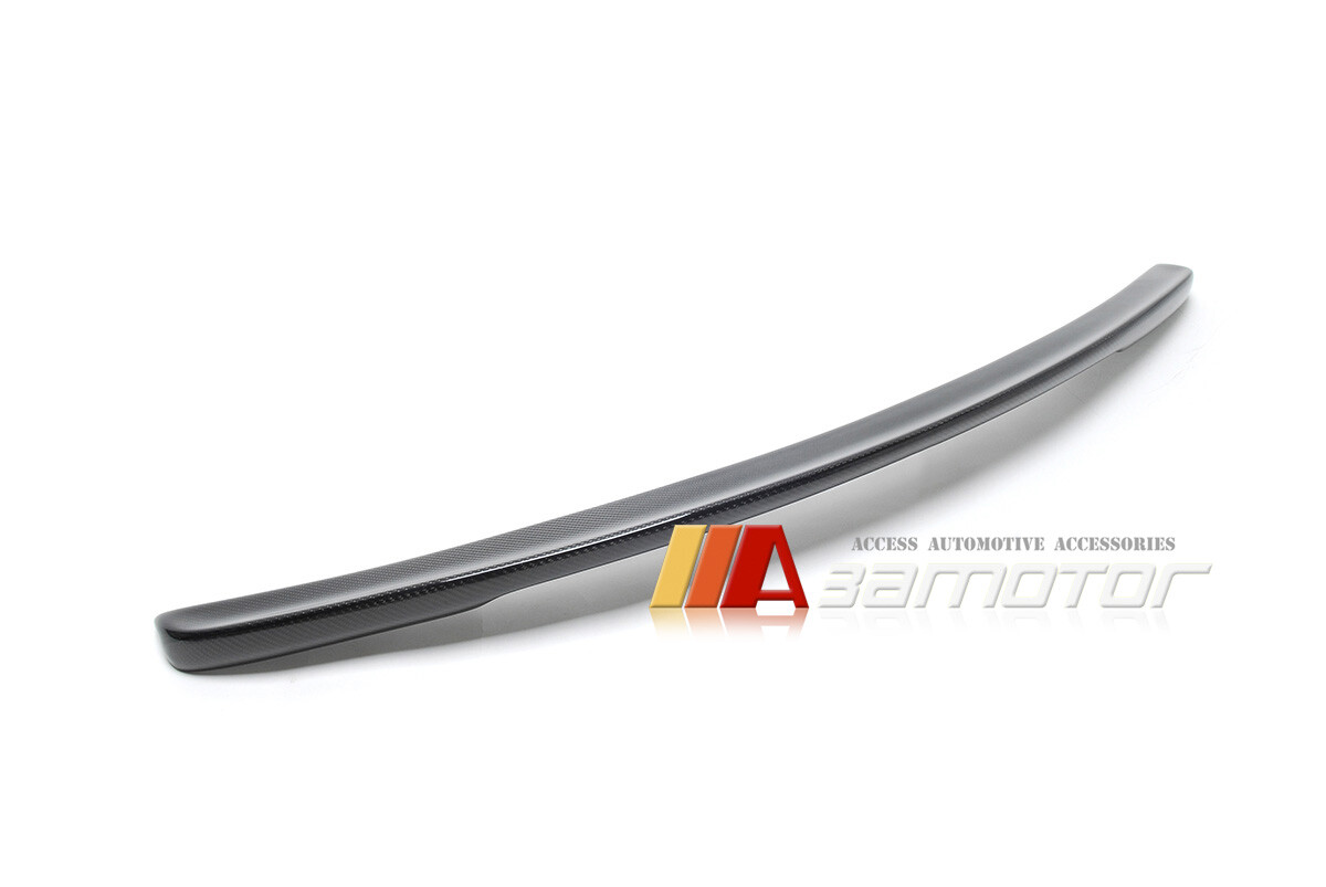 Carbon Fiber Rear Trunk Lid Spoiler Wing fits 2016-2020 Jaguar XF X260 ...