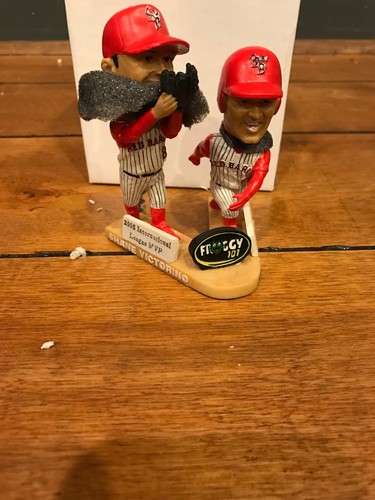 DUAL SIGNED 2006 SWB Red Barons SHANE VICTORINO & SANDOVAL Bobble Head ...