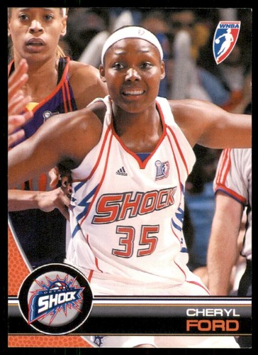 2008-09 WNBA Cheryl Ford Auto /1 Detroit Shock #60 | eBay