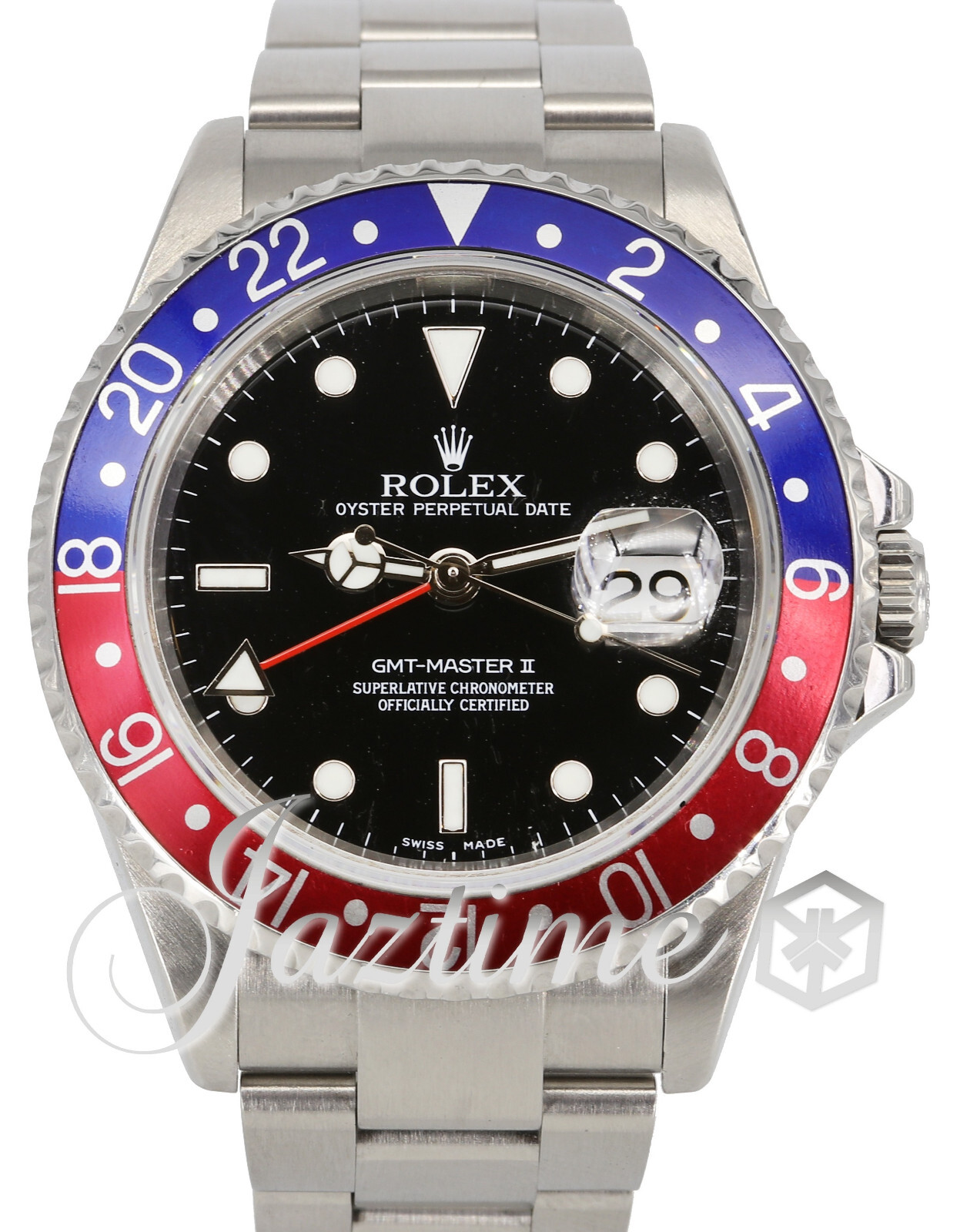 Rolex GMT-Master II PEPSI Blue Red Bezel Stainless St… - Gem