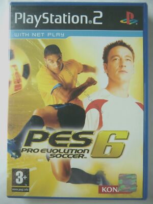 66879 Pro Evolution Soccer 6 - Sony PS2 Playstation 2 (2006) SLES 54203 ...