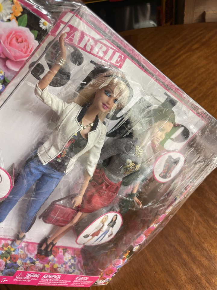 2014 BARBIE LIFE IN THE DREAM HOUSE STYLIN FRIENDS BARBIE & RAQUELLE ...