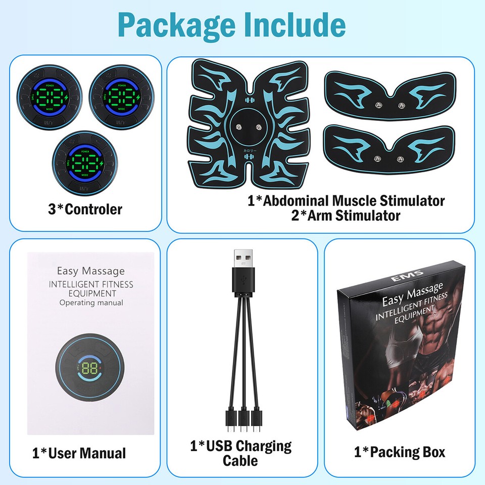 Tactical X Abs Stimulator - Abs - Arms - Hips - ultimate abs 360 ...