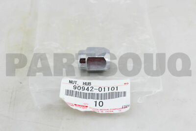 9094201101 Genuine Toyota NUT, HUB (FOR AXLE) 90942-01101 | eBay