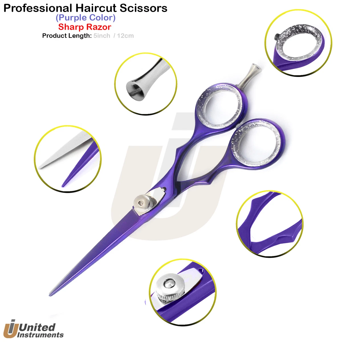 Purple Salon Scissors