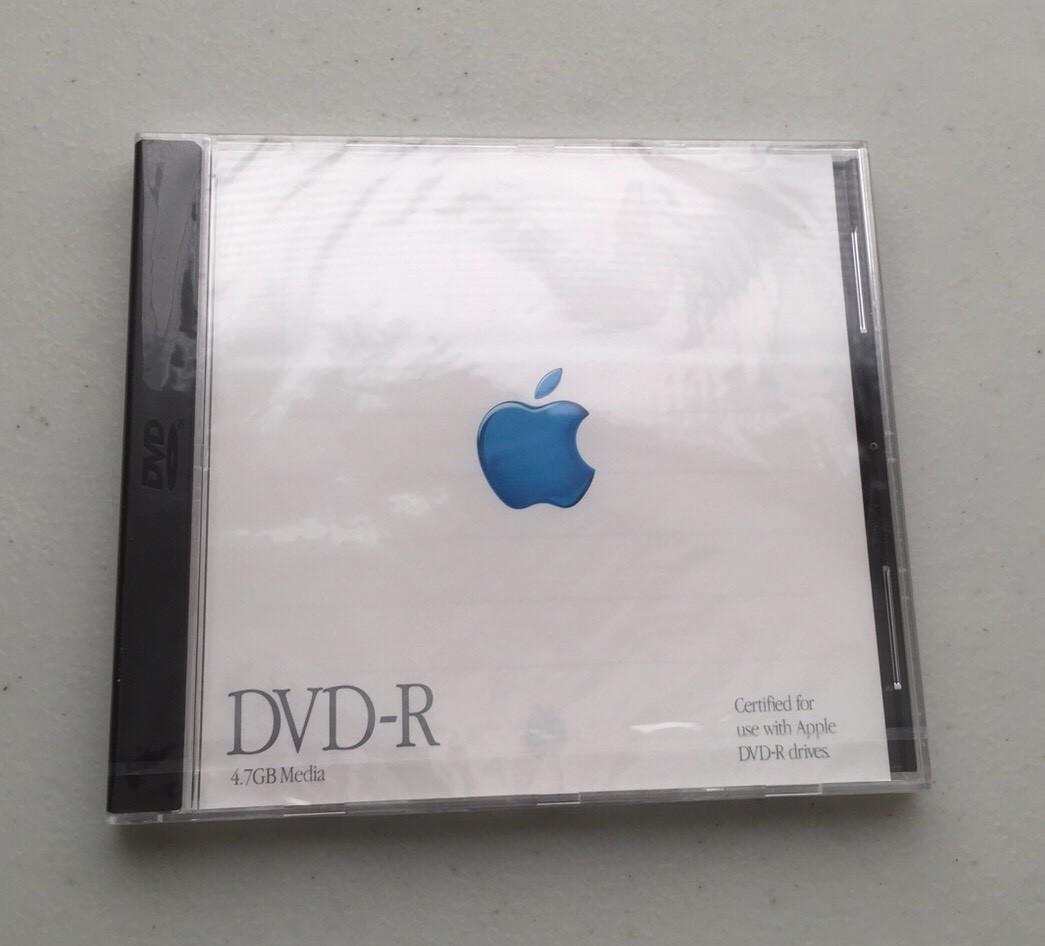 Vintage Apple DVD-R Recordable DVD Disc - 4.7gb - New - Sealed | eBay