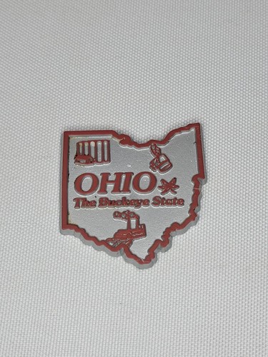 Vintage Ohio The Buckeye State Souvenir Travel Fridge Magnet | eBay