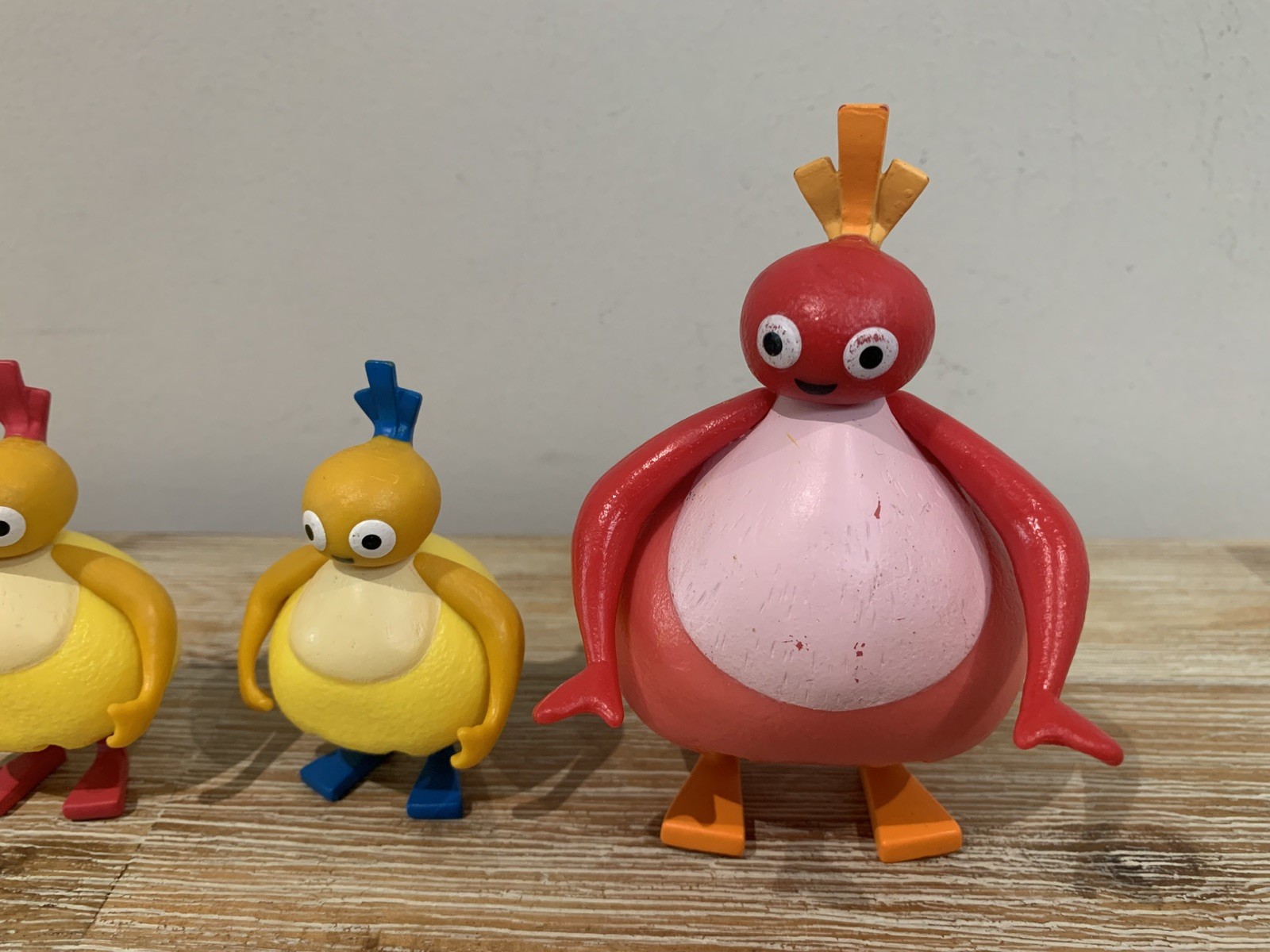 Twirlywoos Set of 4 Figures Great Big Hoo, Toodloo, Chickedy & Chick ...