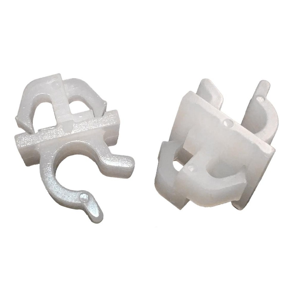 3x Car Bonnet Hood Rod Clips Fit For Toyota Land Cruiser Hilux White ...