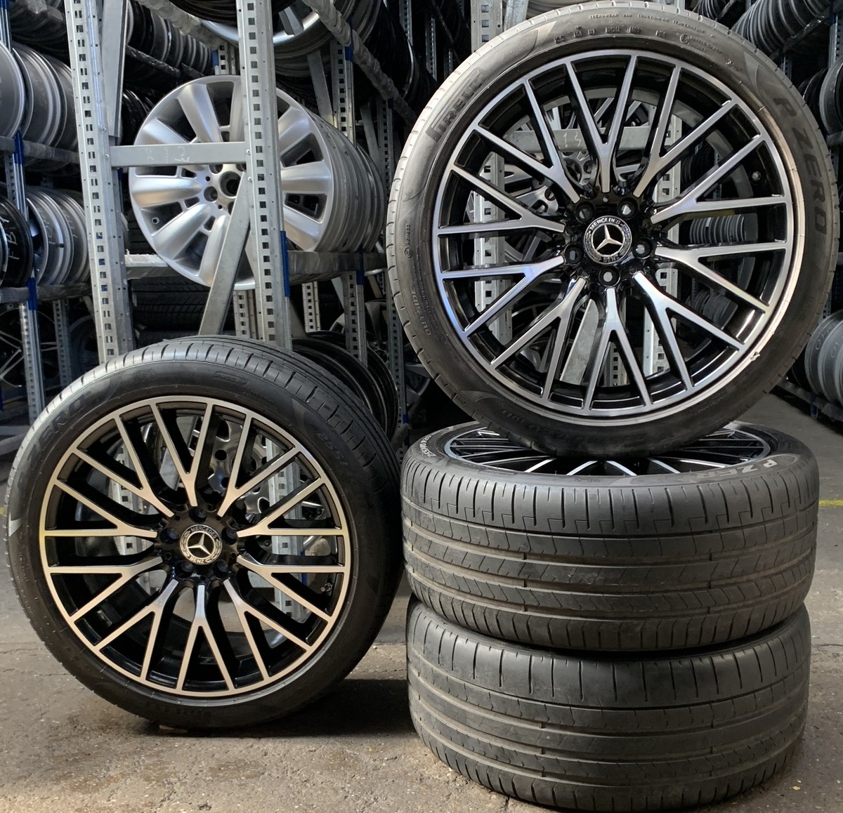 20 Inch Wheels With 40 In Tires CADILLAC CT6 3.6L AWD 16 20 OEM SET