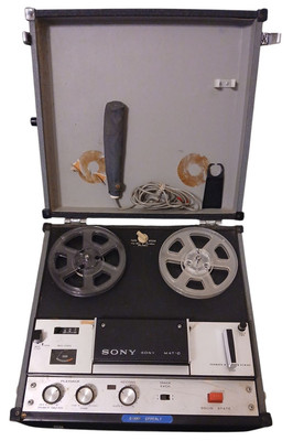 Sony TC-105A Sony-o-Matic Portable Reel-to-Reel Tapecorder Tape ...