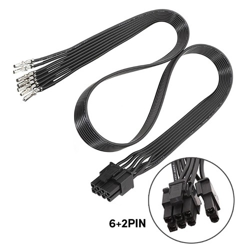 8Pin 6+2Pin Power Module Cable for Mainboard CPU Graphics Card Line ...