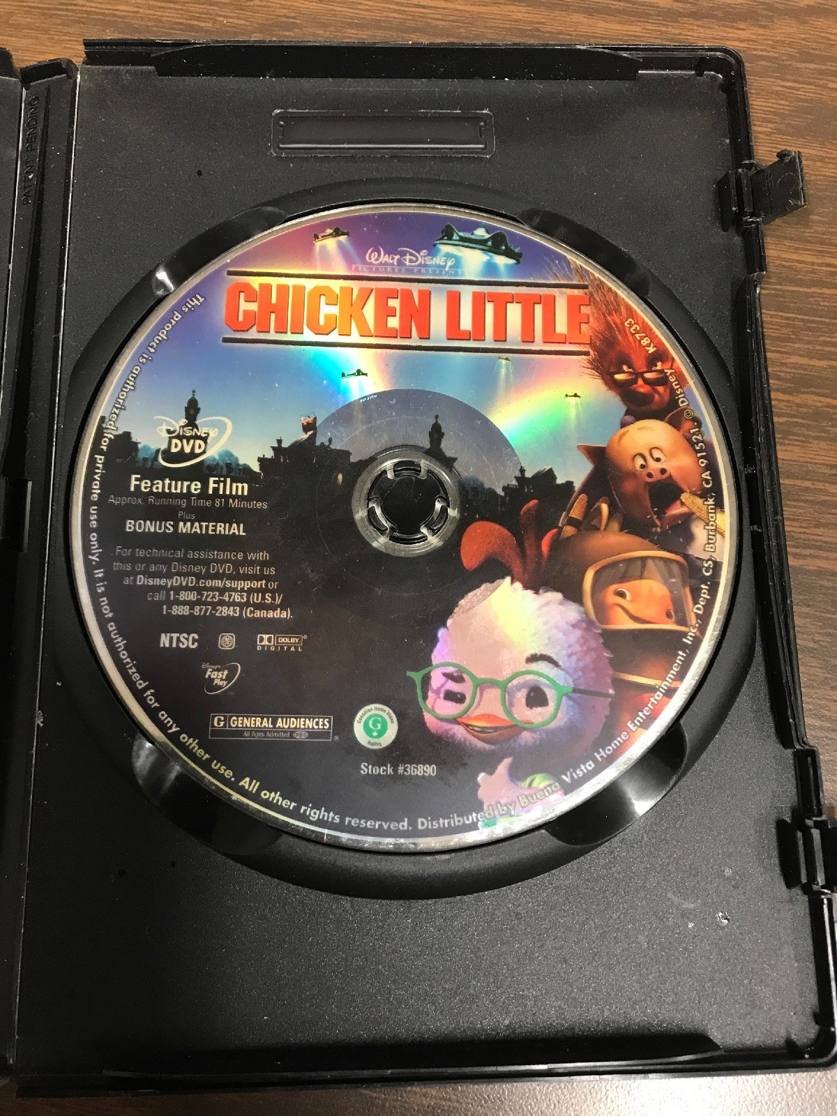 Chicken Little (DVD, 2006) 786936246803| eBay