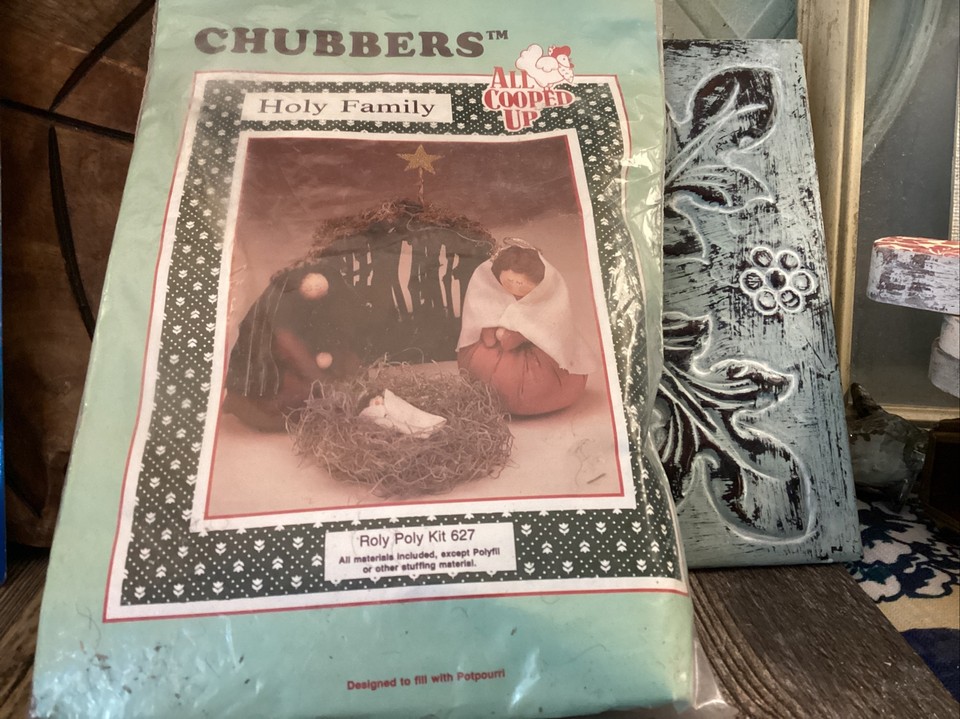 Chubbers Holy Family Roly Poly Kit 628 All Cooped Up Crafts nativity ...