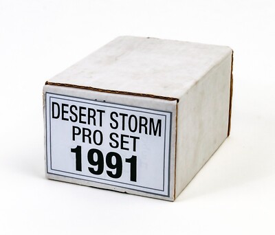 1991 DESERT STORM Pro Set Complete Set (1-250) George Bush, Saddam ...