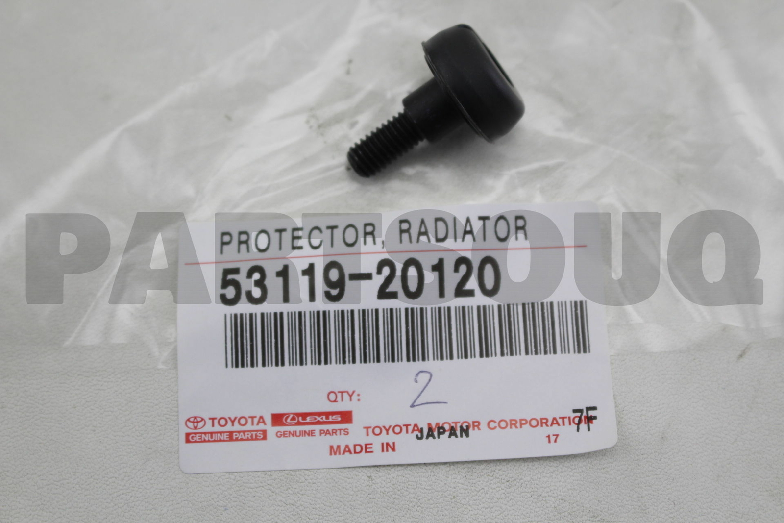 5311920120 Genuine Toyota PROTECTOR, RADIATOR GRILLE 53119-20120 | eBay