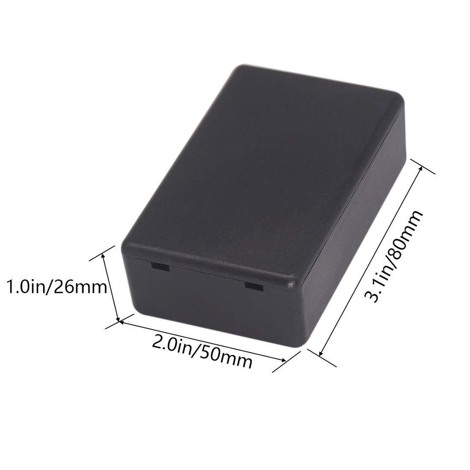 5Pcs Project Boxes ABS Plastic Electrical Project Case Power Junction ...