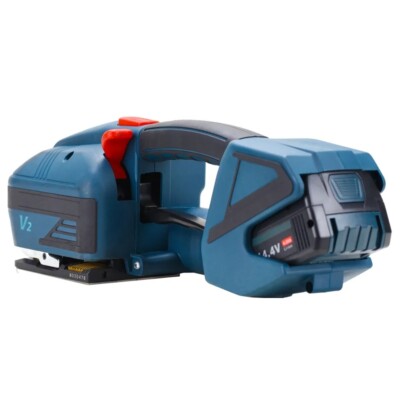 V2 Automatic Electric Strapping Machine Packing Banding Tool 4000mAh ...