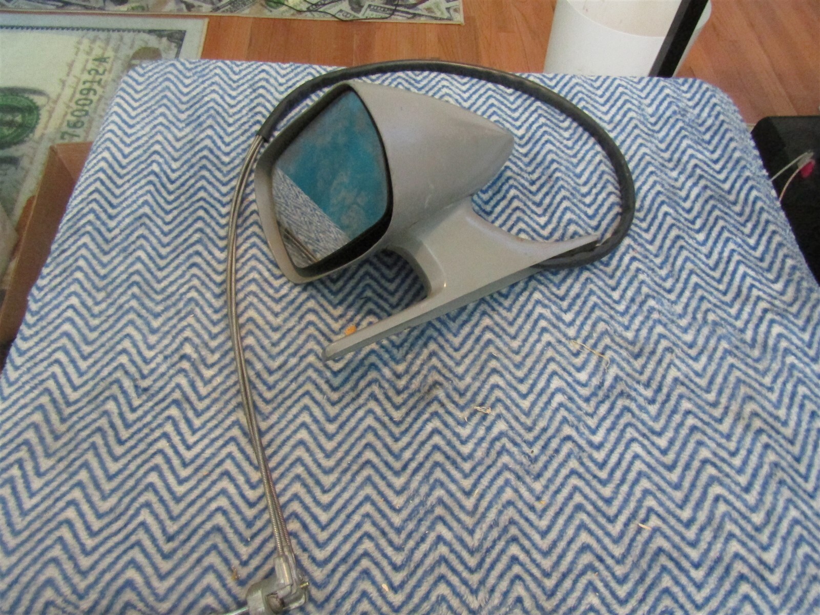NOS 1970 FORD TORINO RANCHERO COBRA GT DRIVERS SIDE SPORT MIRROR ASBY ...