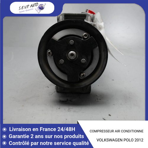 🇫🇷 COMPRESSEUR AIR CONDITIONNE VOLKSWAGEN POLO 2009- ♻️ 5K0820803K | eBay