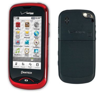Pantech Hotshot CDM8992- Red (Verizon) Smartphone Cell Phone (Page Plus ...