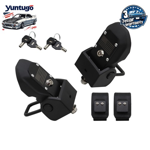 Universal Alloy Locking Hood Latch Catch Pins Lock For 2018 Jeep ...