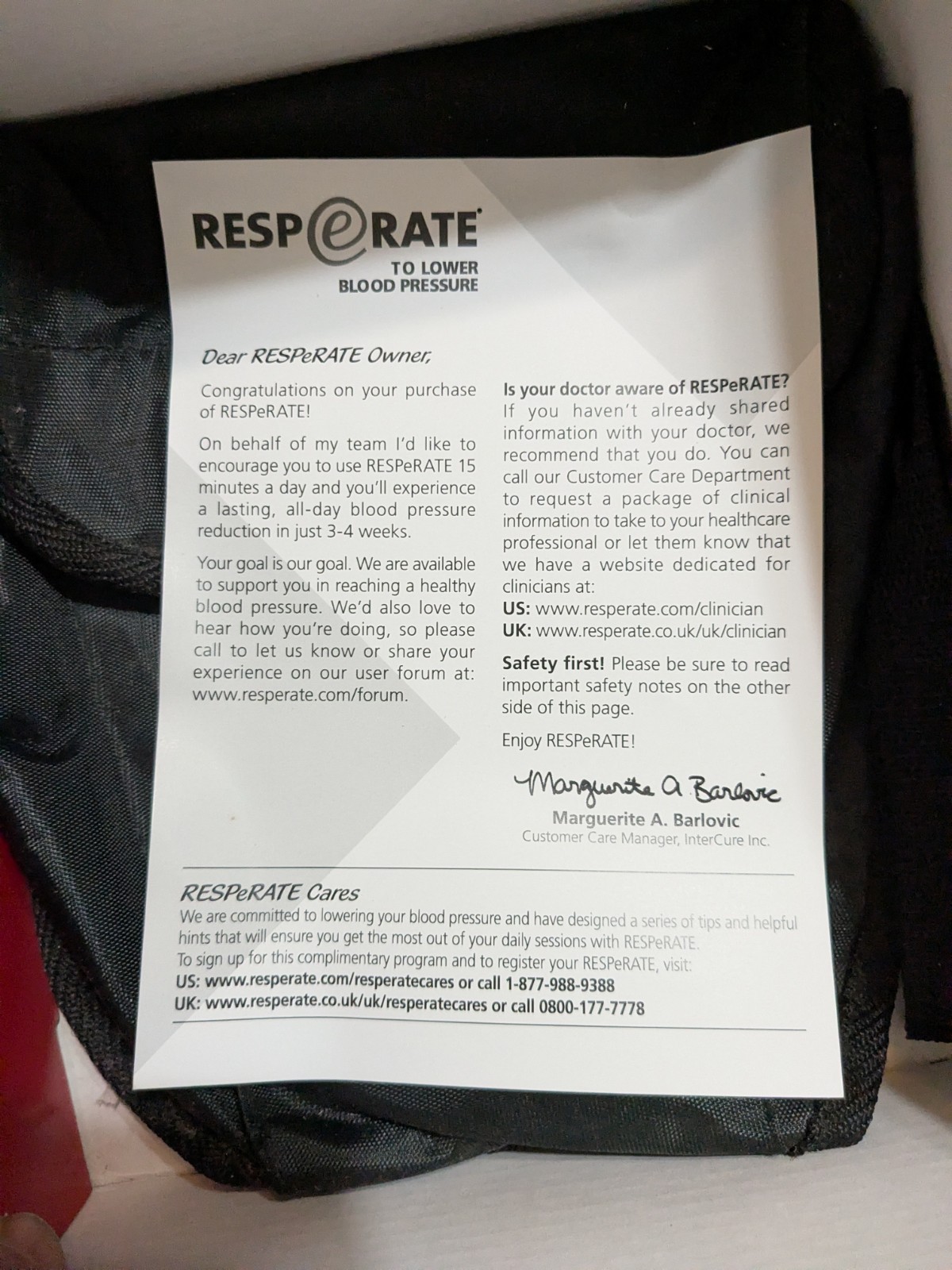 RESPeRATE RR-150 Blood Pressure Testing - White for sale online | eBay