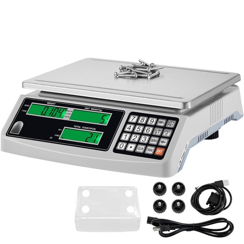 Counting Scale 66 lbs Digital Weighing Scale Food Meat Scales w/RS-232 ...