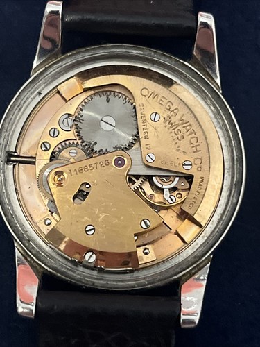 Vintage OMEGA Men’s Watch Automatic Bumper Movement Subdial Swiss Made ...
