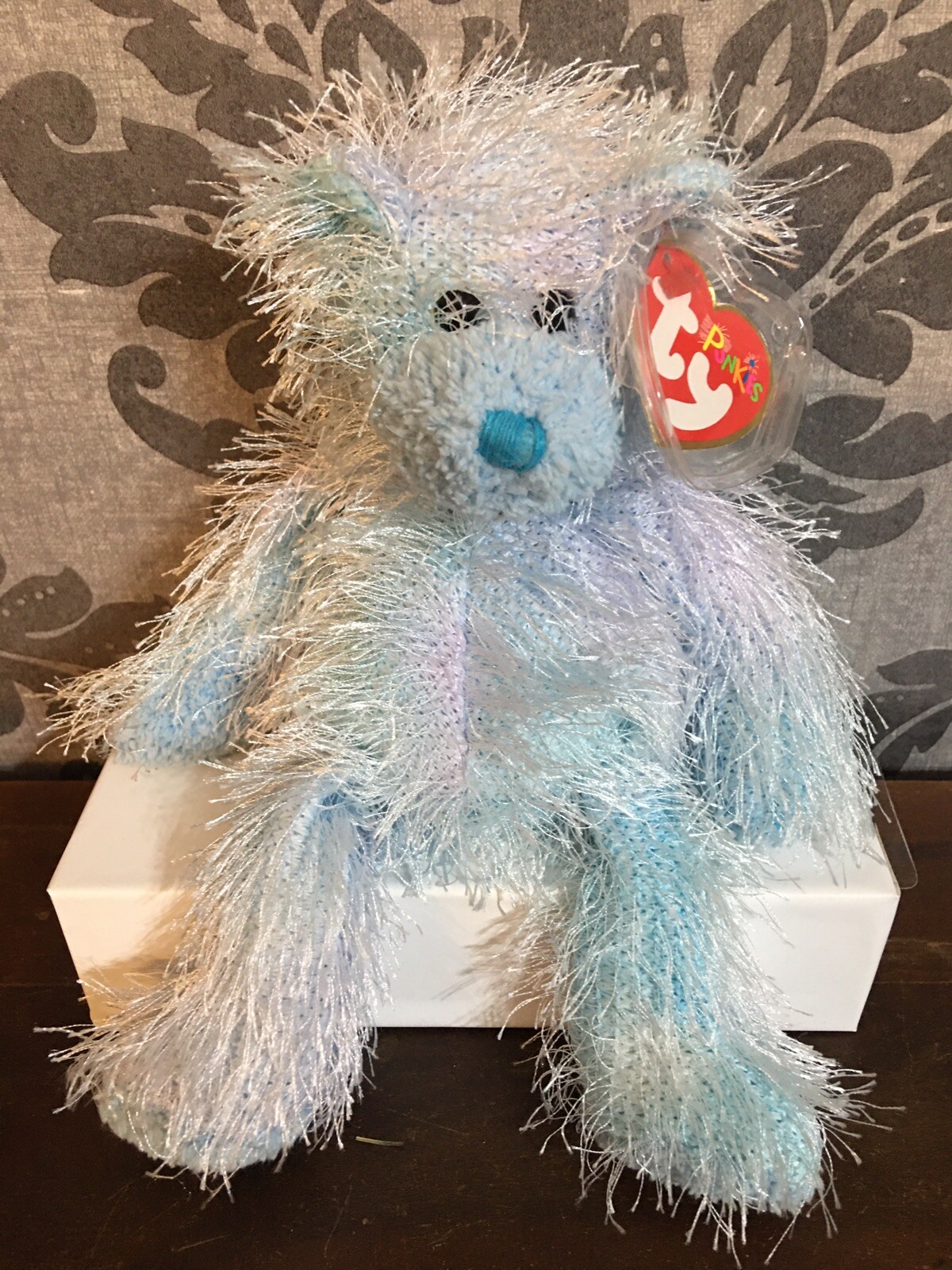 Ty Beanie Babies Twizzles Punkies Teddy Bear Tag Protector TyTips 2002 ...