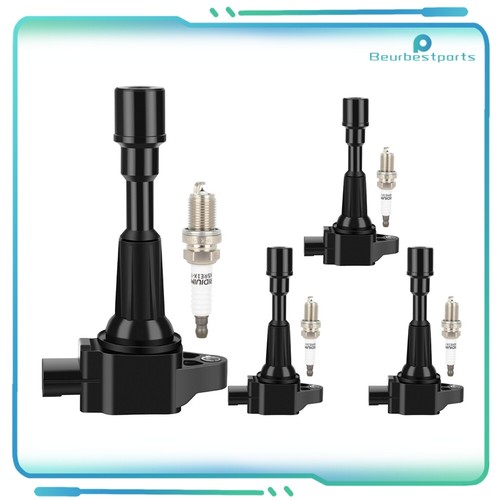 Ignition Coils & Spark Plugs For Mazda 2 L4 1.5L 2014 2013 2012 2011 ...