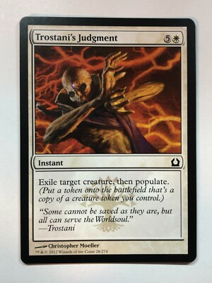 MTG Trostani's Judgment Return to Ravnica 28 Regular Common | eBay