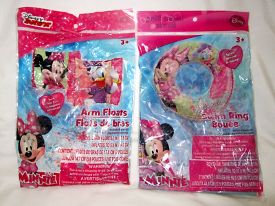 Minnie Mouse Clubhouse 20" Beach Ball & Minnie Mouse Swim Arm Bands ...