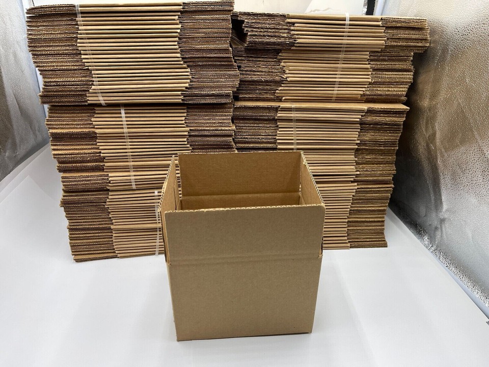 150 - 6x6x8 Cardboard Paper Boxes Mailing Shipping Packing Box ...