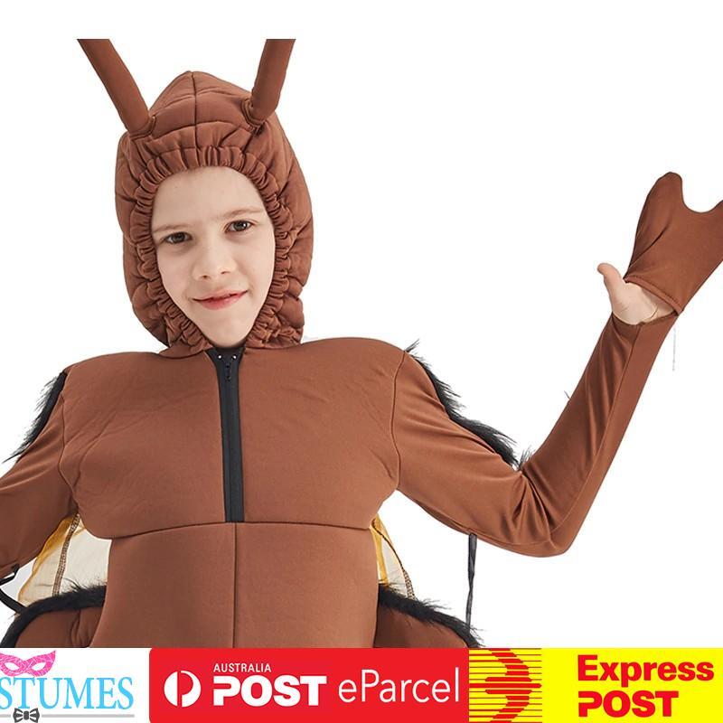 Child Cockroach Costume Funny Halloween Insect Animal Bug Novelty Book ...