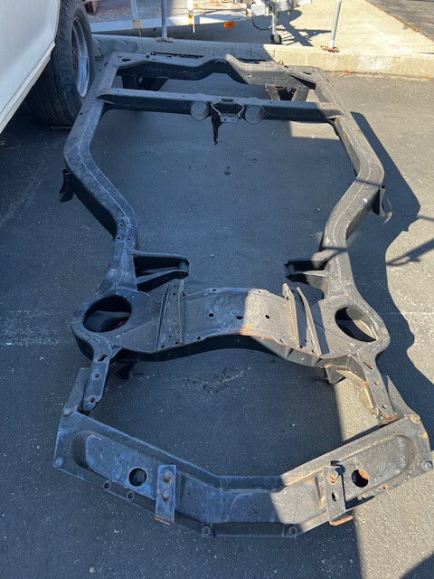 1969 Corvette Frame origionally big block 4 speed | eBay