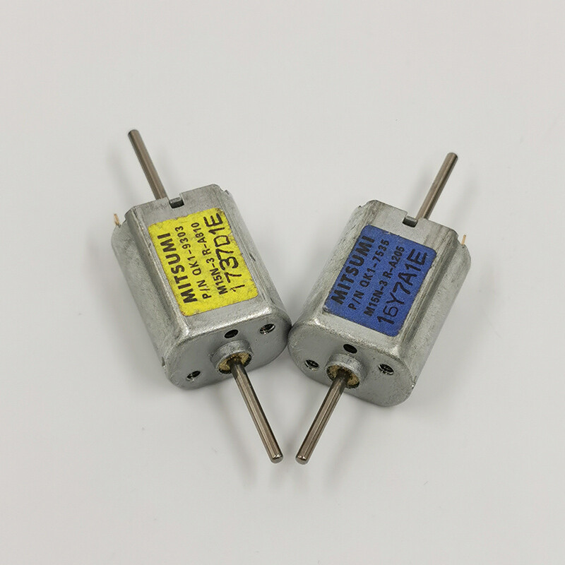 DC 12V 24V High Speed Mini FF-030 Electric Motor Dual Shaft DIY RC Toy ...